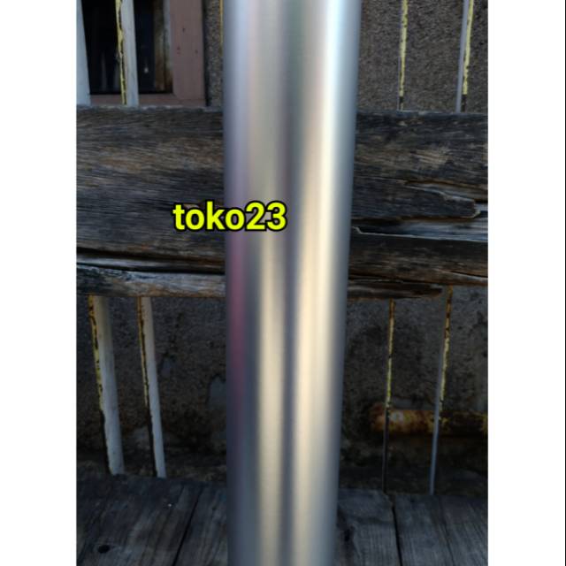 Jual Stiker silver metalik doff skotlet silver | Shopee Indonesia