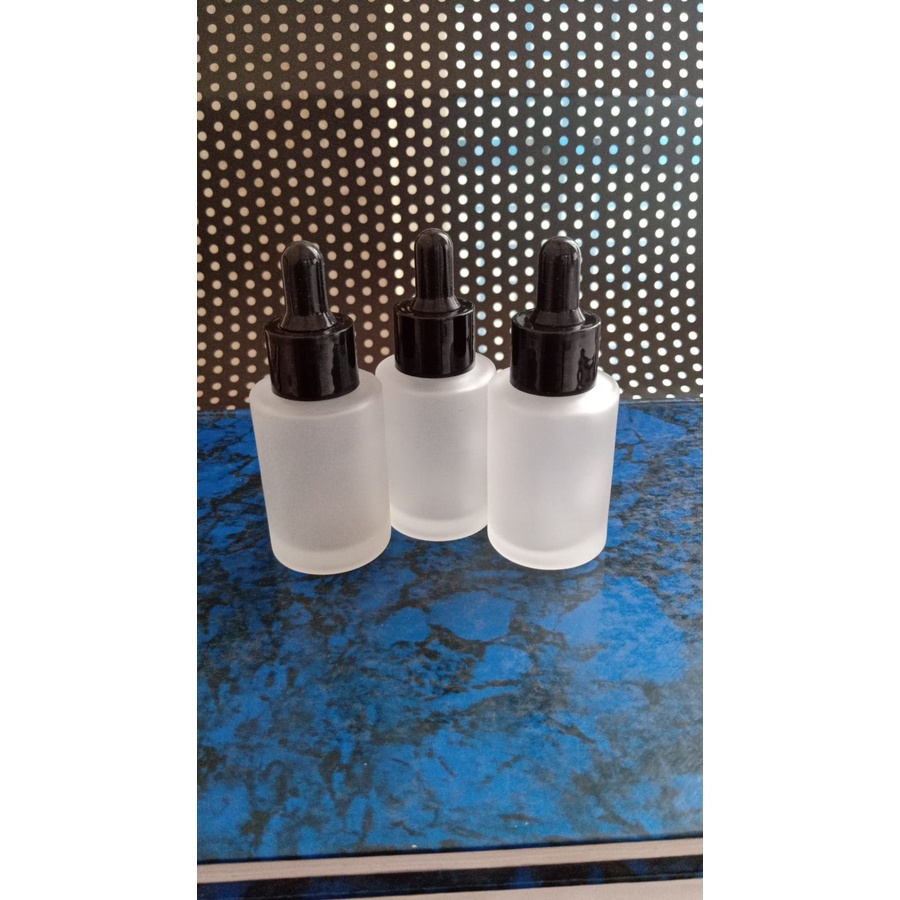 Jual BOTOL PIPET 30ML HITAM HITAM FROSTED DATAR (PR) | Shopee Indonesia
