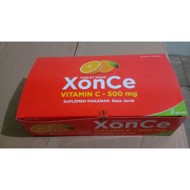 Jual XON C ISI 100 TABLET EXPIRED LAMA 2023/2024 | Shopee Indonesia