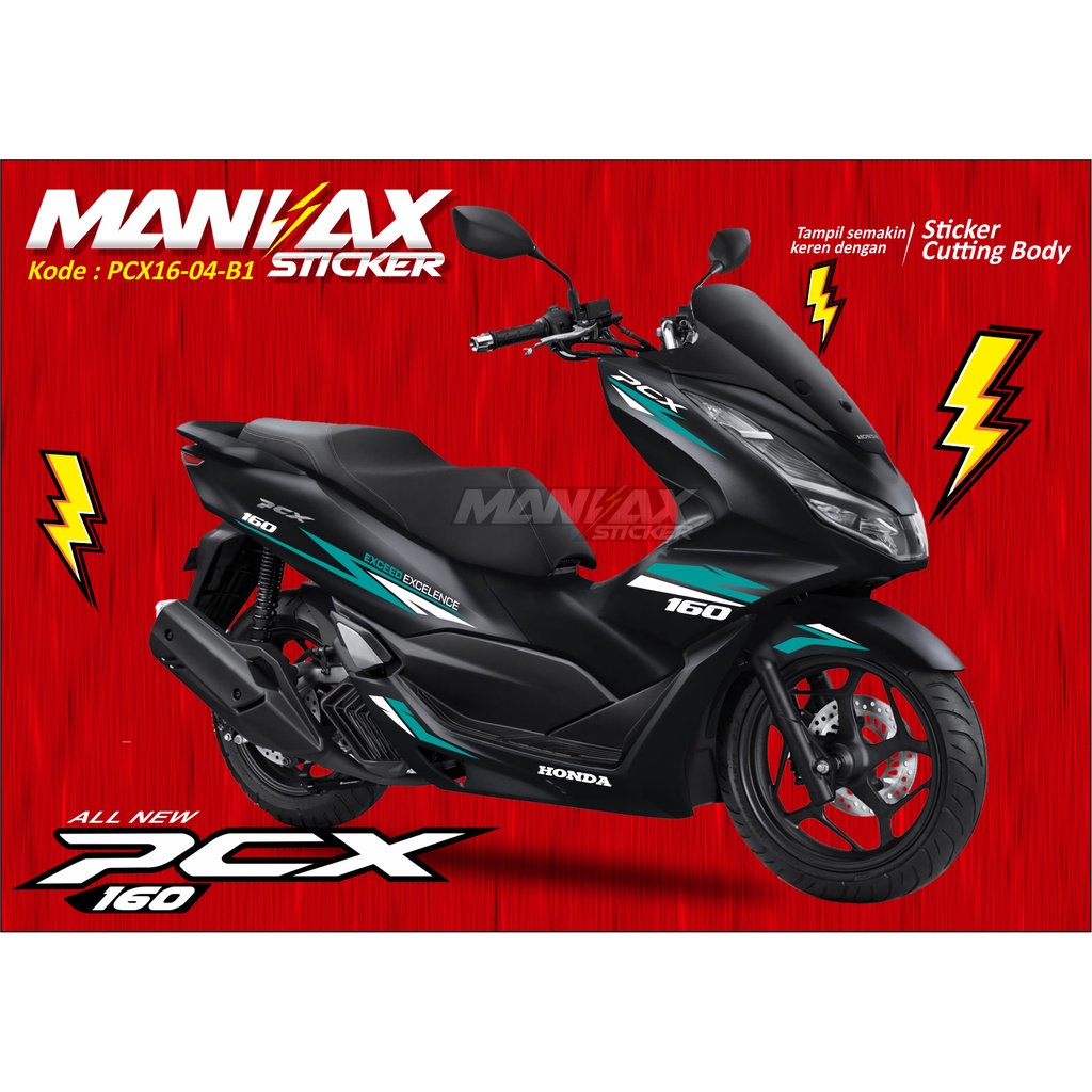 Jual Sticker PCX Striping PCX Sticker Cutting PCX 160 - Cutting Stiker ...