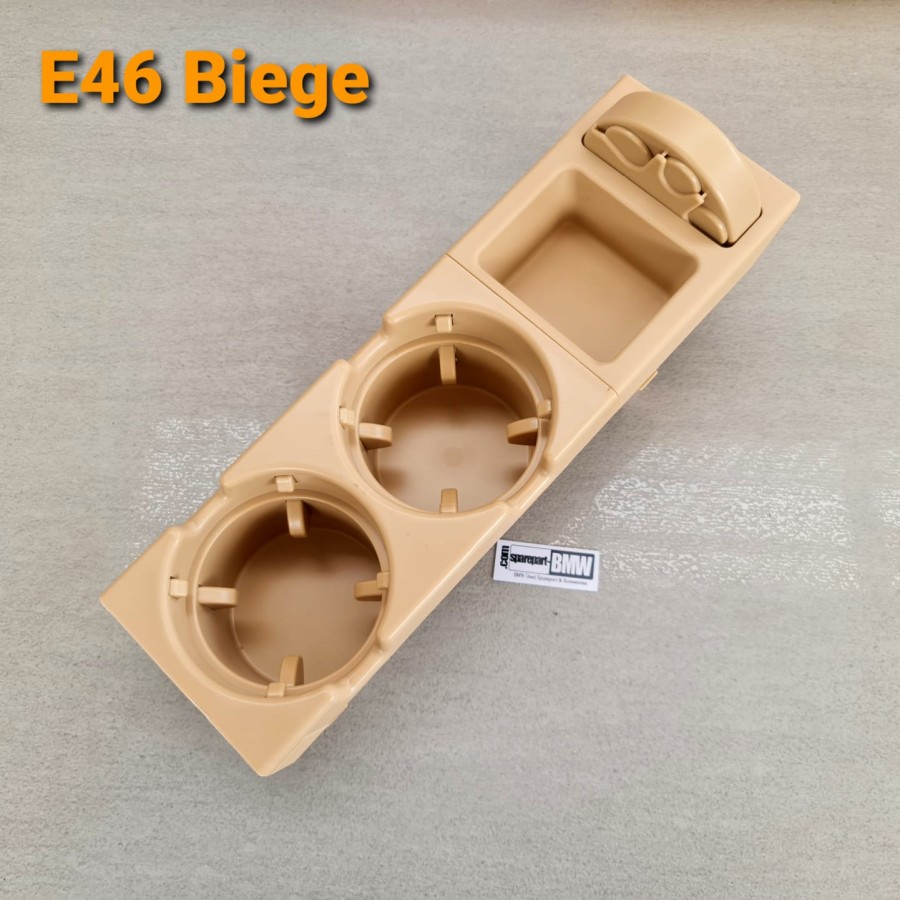 Jual cup holder + coin tray console tengah BMW E46 cream | Shopee Indonesia