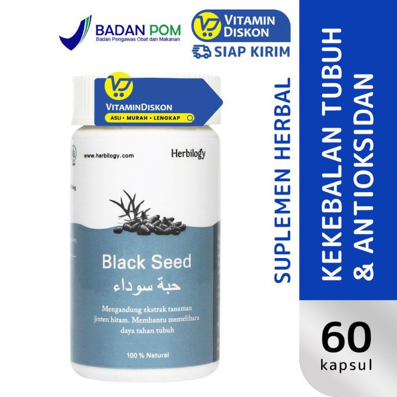 Jual Herbilogy Blackseed Habbatussauda | Suplemen Herbal Kekebalan ...