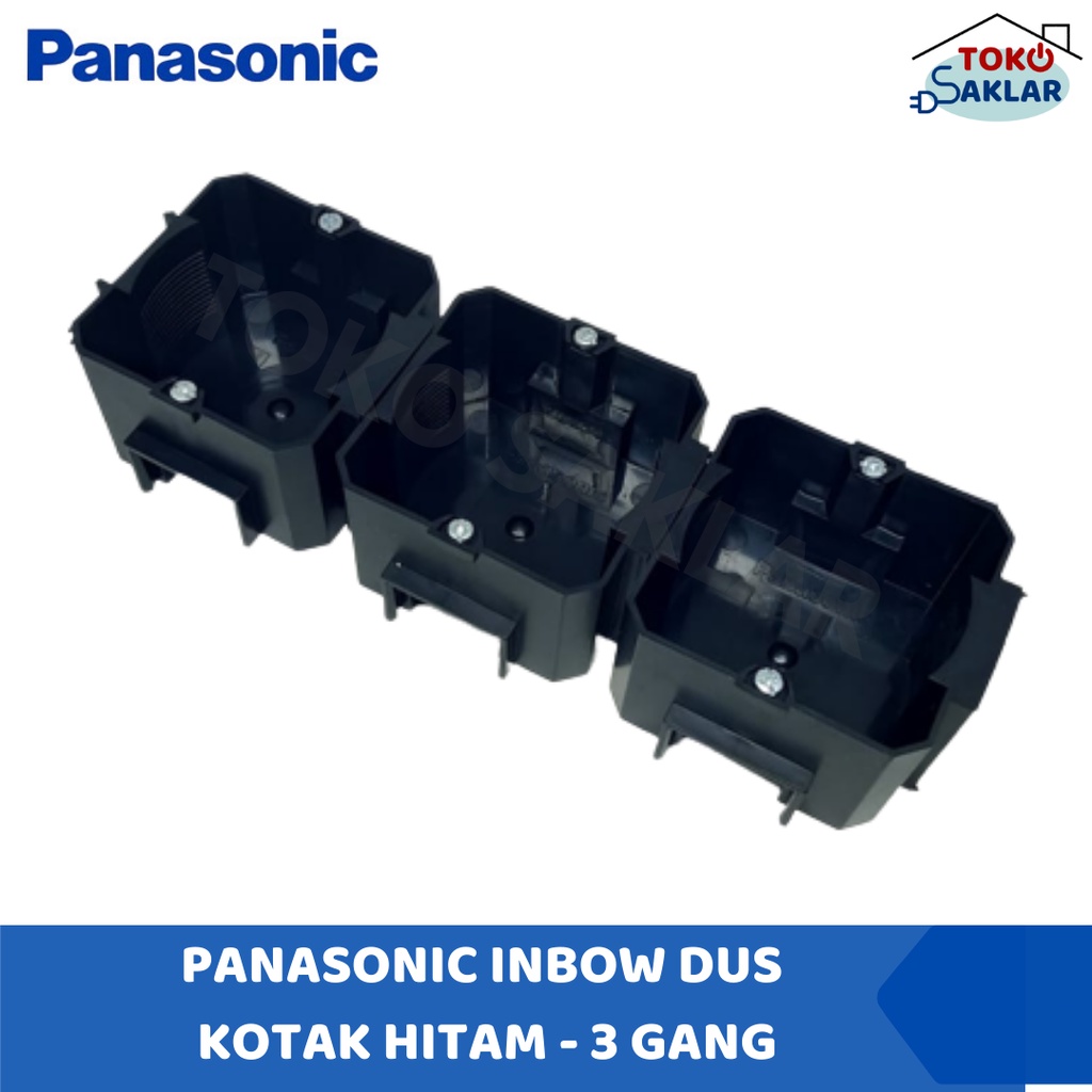 Jual INBOW Dus untuk pasangan Saklar / Stopkontak 3 gang | Shopee Indonesia