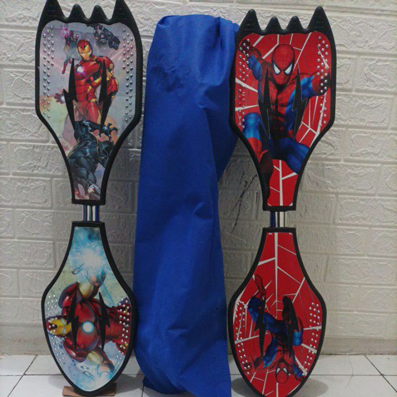 Jual Snakeboard / skateboard goyang / Waveboard roda 2 | Shopee Indonesia