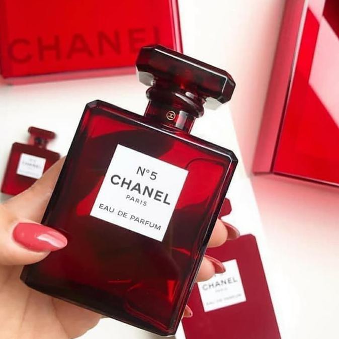 Jual JNN Parfum Original Chanel No 5 Red Edition EDP 100 Ml UnBox wanita | Shopee Indonesia