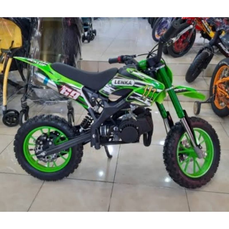 Jual MOTOR MINI ANAK TRAIL LENKA MC69 50CC NEW 2022 | Shopee Indonesia