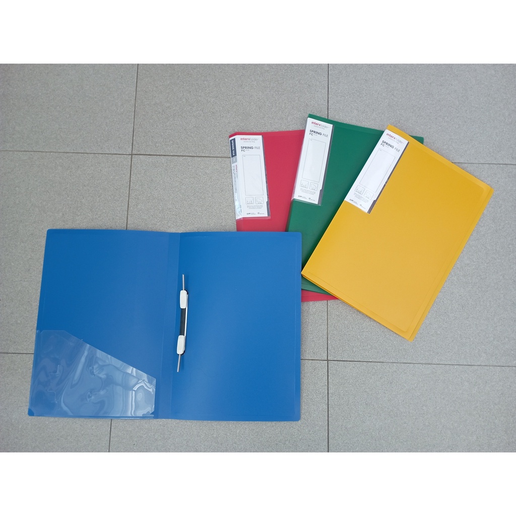 Jual Spring File / Map Snell / Map Plastik Inter X Folder SFX 100F ...