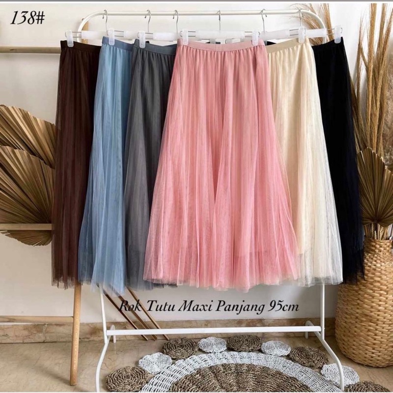 Jual ROK TUTU PANJANG IMPORT PREMIUM 4 LAPIS | Shopee Indonesia