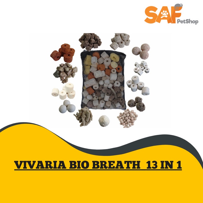Jual VIVARIA BIO BREATH 13 IN 1 MEDIA BAKTERI AQUARIUM AIR TAWAR DAN ...