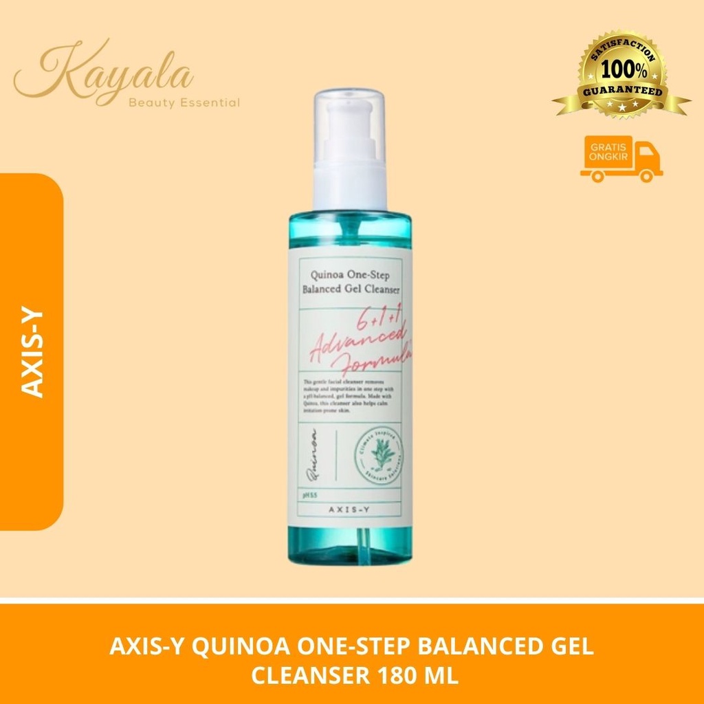 Jual AXIS-Y QUINOA ONE-STEP BALANCED GEL CLEANSER 180 ML - CLEANSER GEL ...