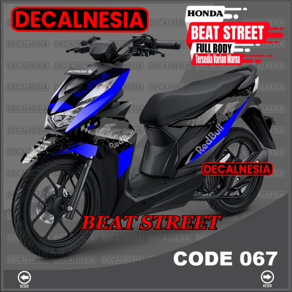 Jual Decal Beat Street New 2021 2022 2023 Full Body Stiker Motor 2020 ...