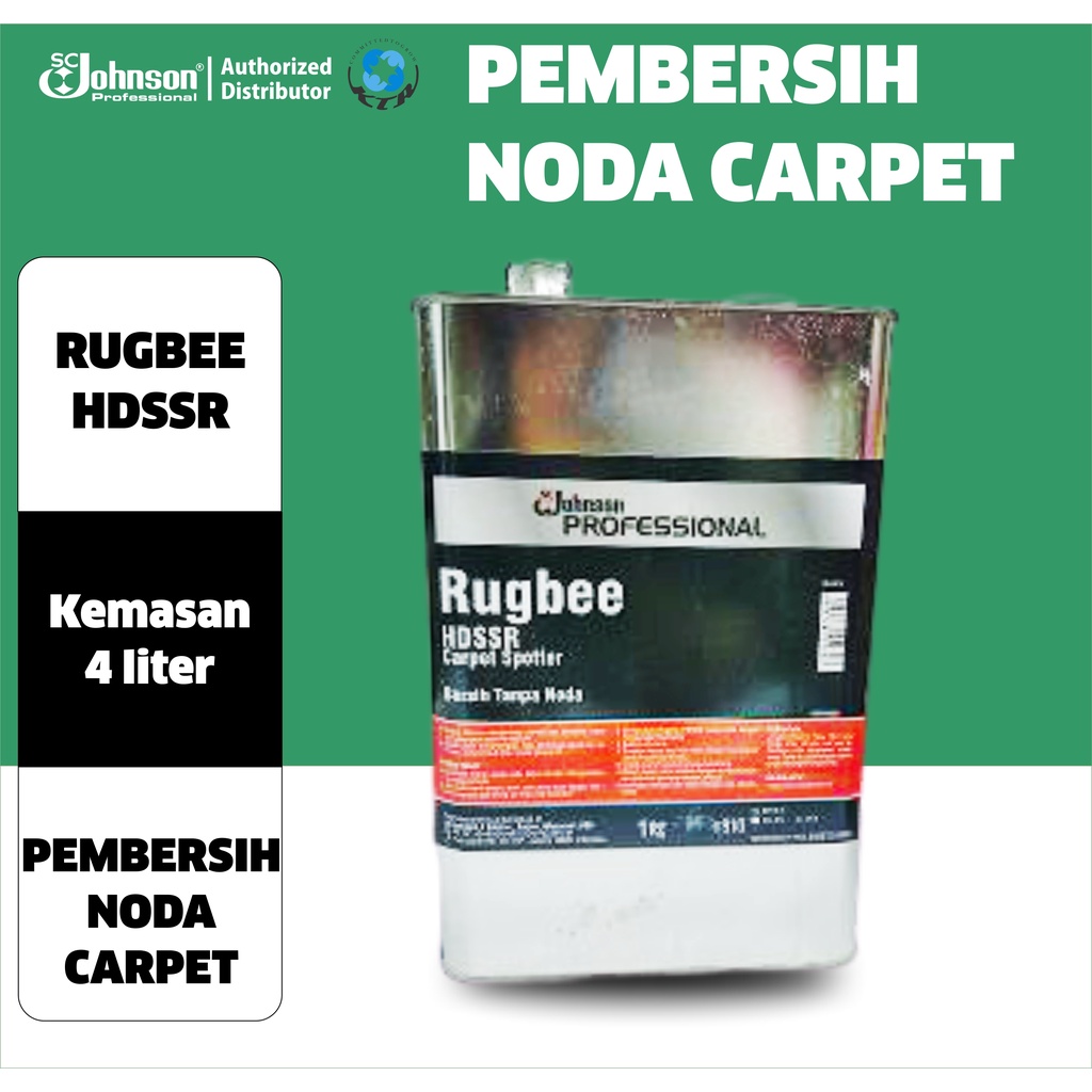 Jual SC Johnson - Rugbee HDSSR (Penghilang Noda pada Karpet) 4 Liter ...