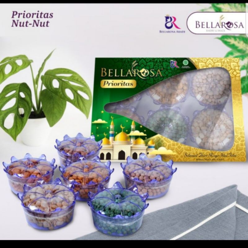 Jual KUE KERING LEBARAN MURAH DAN ENAK BELLA ROSA PAKET PRIORITAS NUT ...