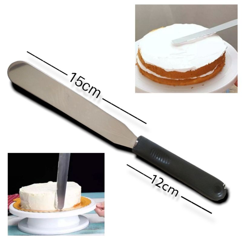 Jual Spatula Butter Cream /Butter Cream Knife / Pisau Kue Perata Cream ...