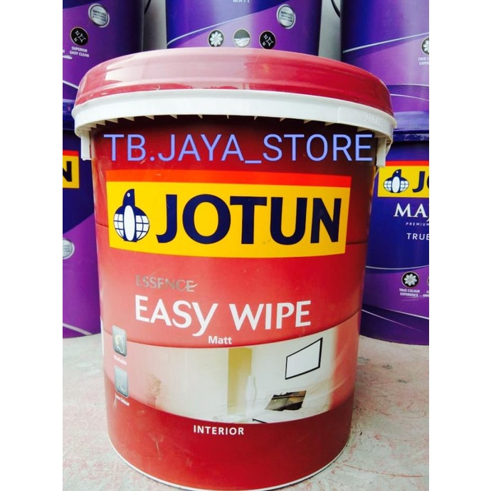 Jual JOTUN ESSENCE EASY WIPE 18L PUTIH (CHI) / CAT TEMBOK INTERIOR ...