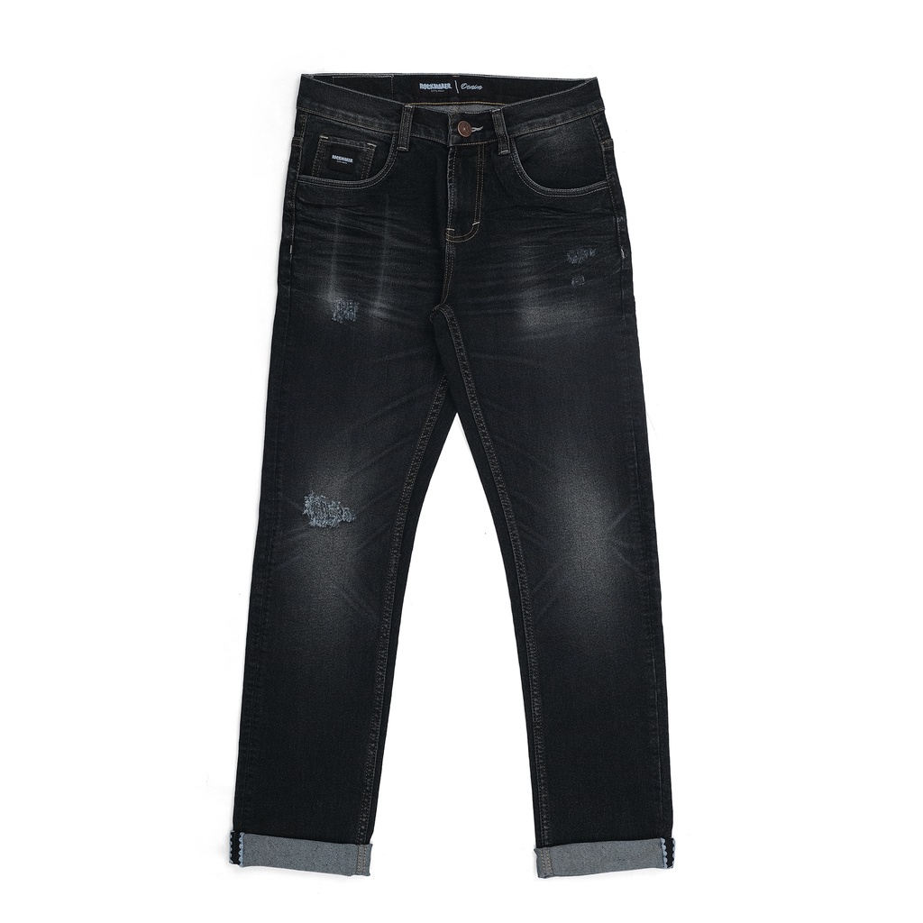 Jual ROCKMAKER CELANA DENIM SLIM FIT SELVEDGE ACCENT REBEL | Shopee ...
