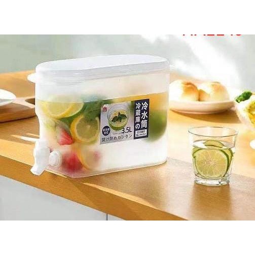 Jual DISPENSER KULKAS MINI 3,5L/DISPENSER PORTABLE/WATER TANK JUICE ...