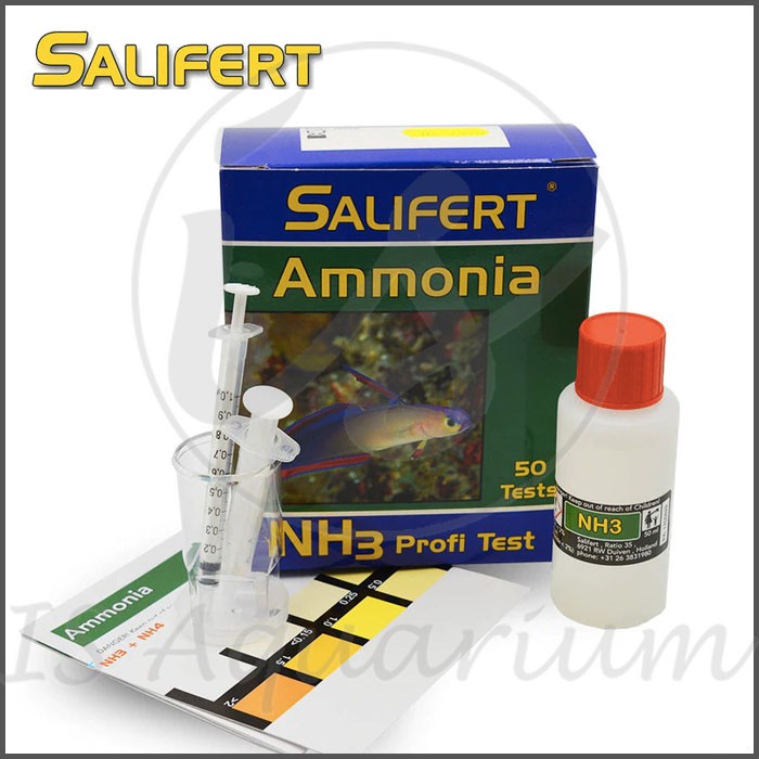 Jual (BISA COD) Salifert Ammonia Test Kit Amonia NH3 Pengukur Parameter ...