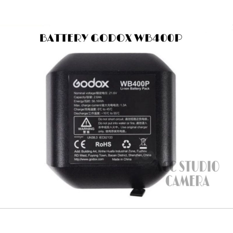 Jual Battery Lithium Godox WB-400P for Ad400 pro | Shopee Indonesia