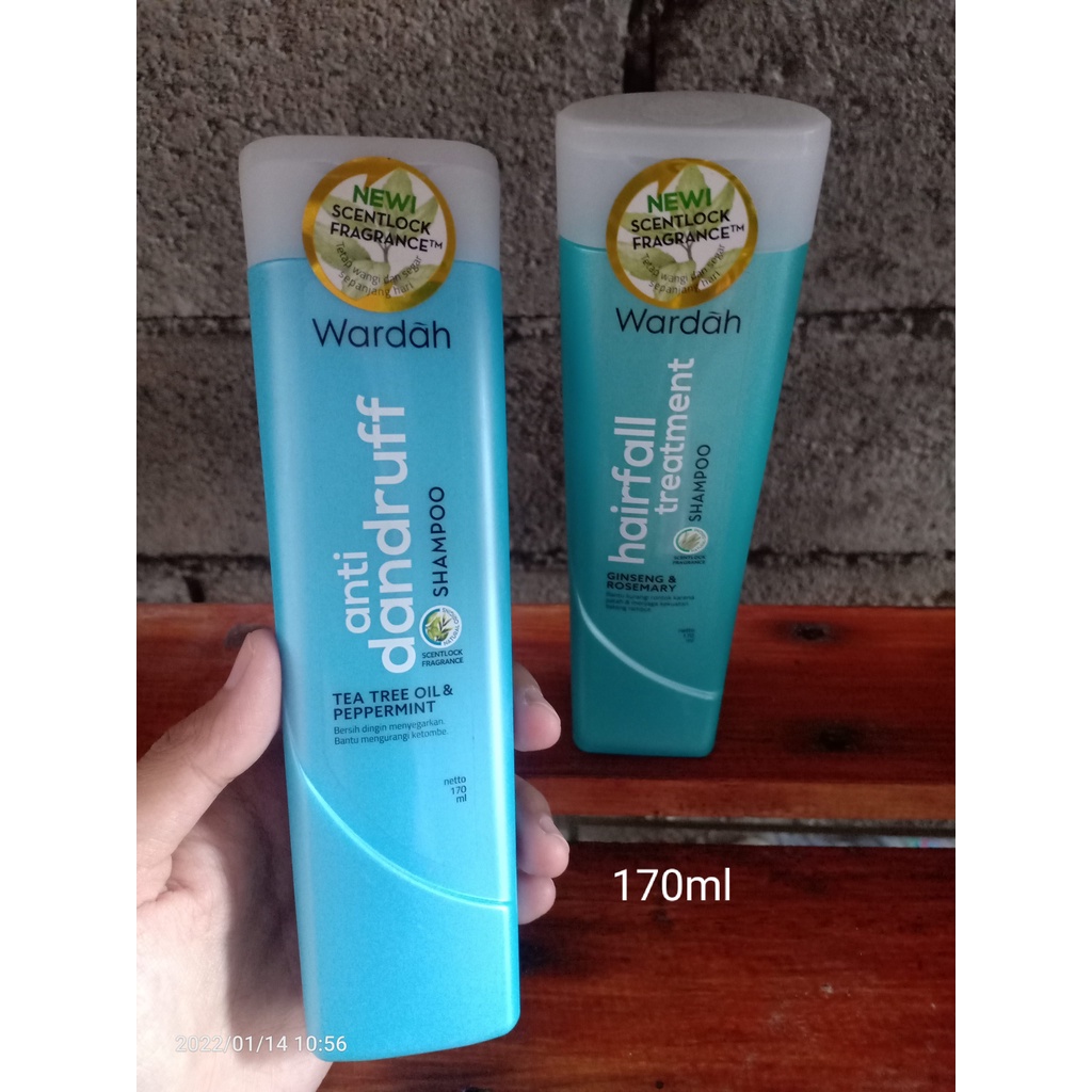 Jual wardah shampoo 170ml sampo anti rontok anti ketombe | Shopee Indonesia