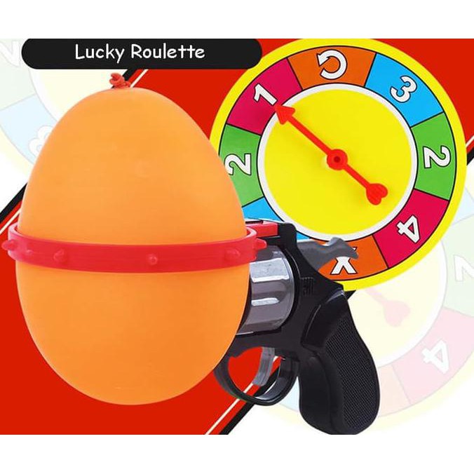 Jual TERMUR@H Lucky Russian Roulette Game Balloon Gun Party Deceptive ...