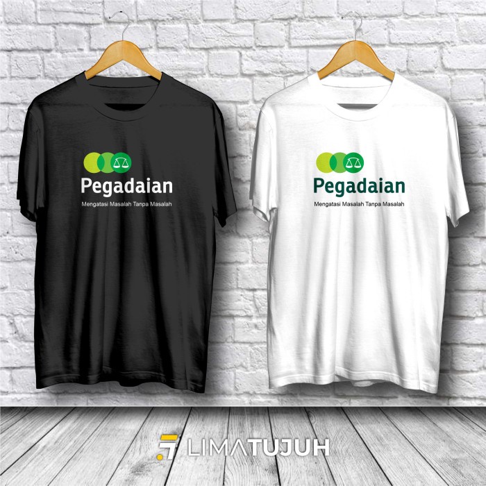 Jual Kaos Pegadaian Logo Baju Distro | Shopee Indonesia