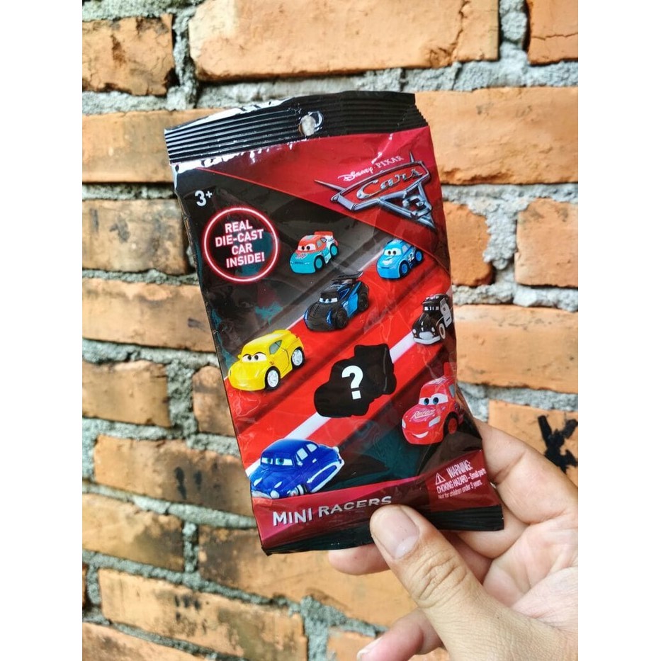 Jual Cars 3 Mini Racers Blind Bags - Lighting Mcqueen #1 - 6C93A3 ...