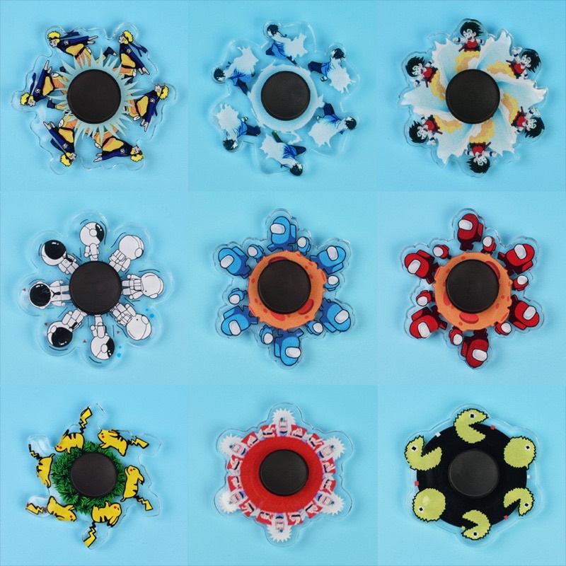 Jual DL314S Mainan Fidget Spinner Gyro 3D Terbaru Termurah Karakter ...