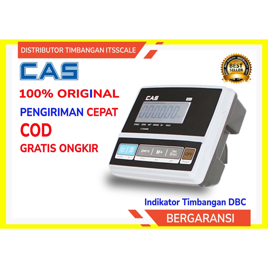 Jual Indikator Timbangan CAS DB-C / Indikator Timbangan Industri | Shopee Indonesia