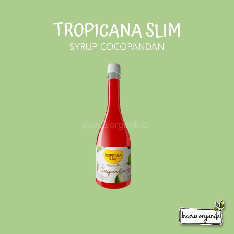 Jual Tropicana Slim Syrup Cocopandan 750ml | Shopee Indonesia