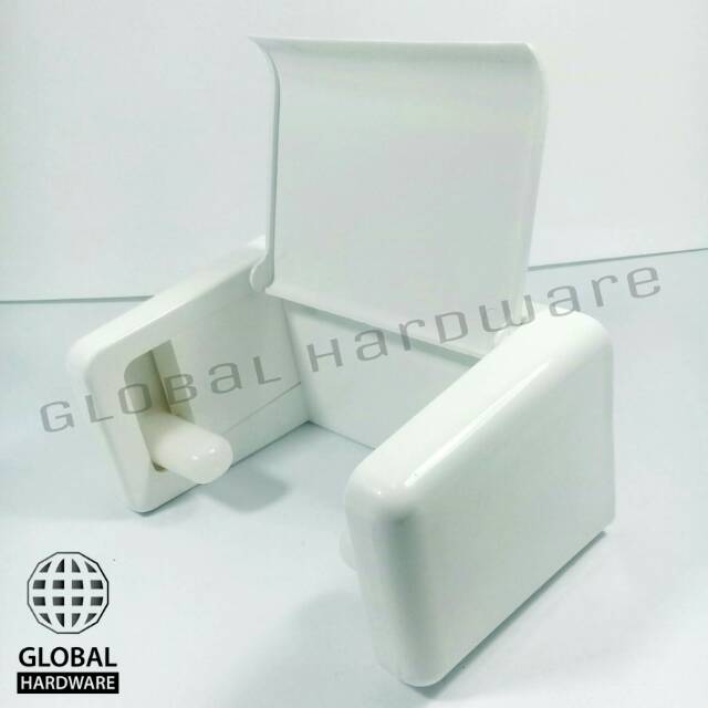 Jual Tempat Tissue Roll Model Toto / Paper Dispenser / Local | Shopee ...