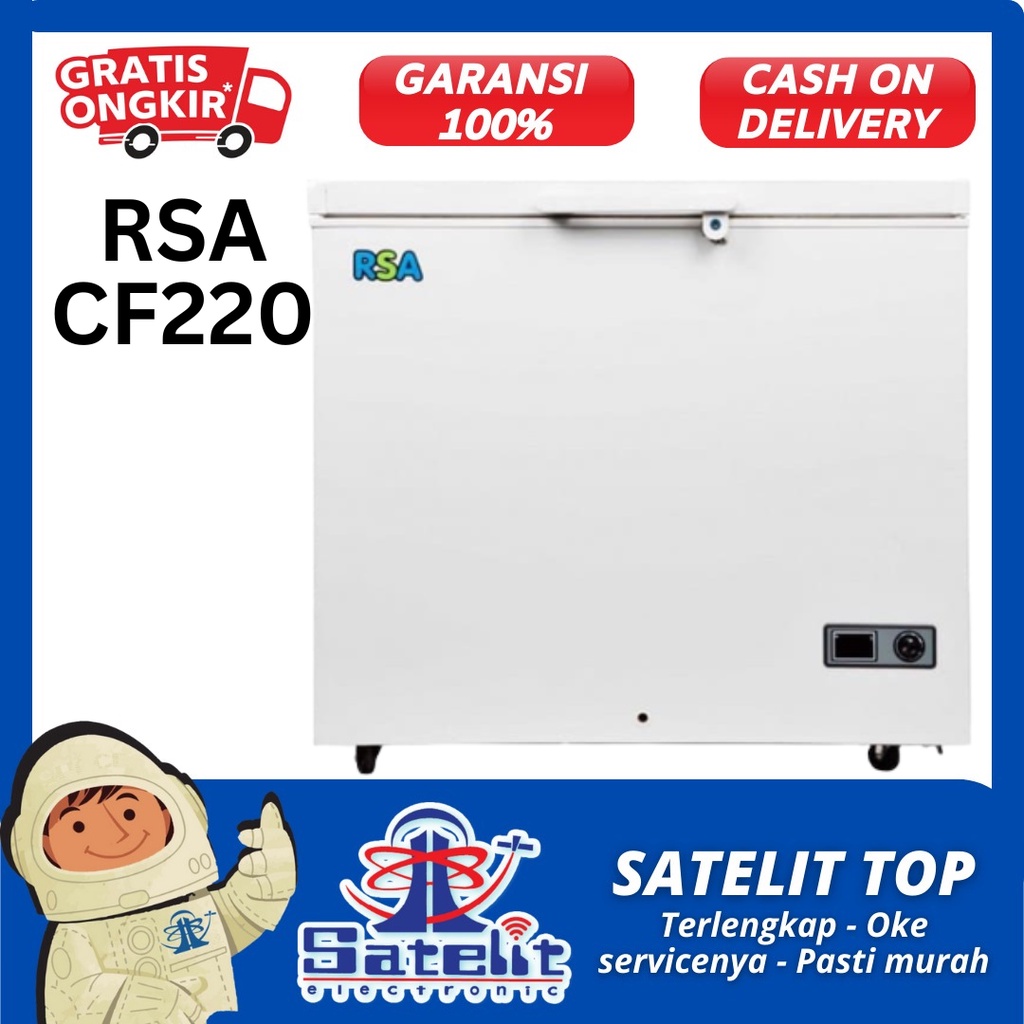Jual FREEZER BOX / CHEST FREEZER RSA CF220 | Shopee Indonesia