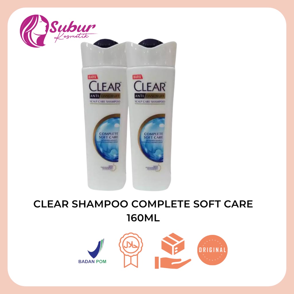 Jual Clear Shampoo Complete Soft Care 160Ml | Shopee Indonesia