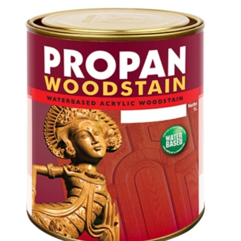 Jual propan woodstain PWS water base 1 ltr | Shopee Indonesia