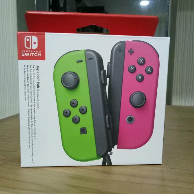 Jual Nintendo Switch JOYCON(R&L)/ JOY CON GREEN ORIGINAL | Shopee Indonesia