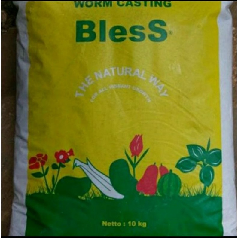 Jual Pupuk Kascing - Kompos Cacing Organik ( 5 Kg ) | Shopee Indonesia