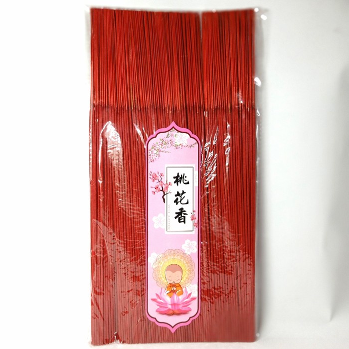 Jual Hio Dupa Cap Little Budha 39cm merah aroma Jasmine | Shopee Indonesia