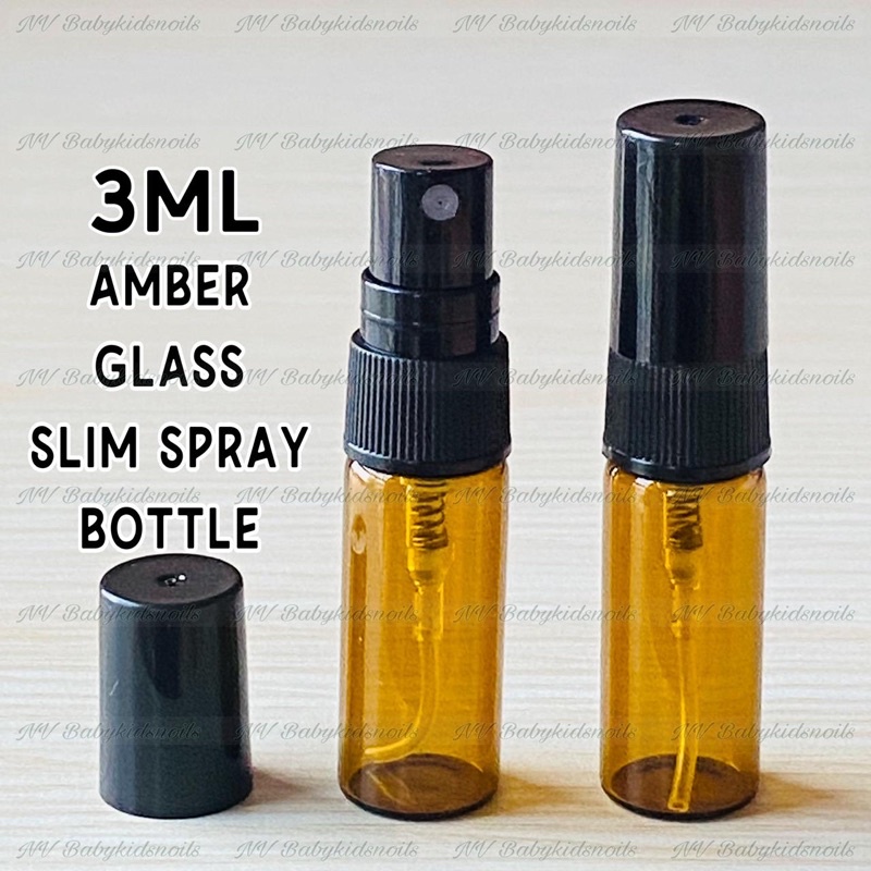 Jual BOTOL KACA SPRAY 3ml / CLEAR GLASS SPRAY BOTTLE 3 ml / PERFUME ...