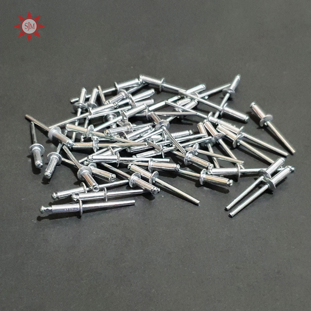 Jual Paku Rivet / Ripet / Blind Rivet berbagai Ukuran | Shopee Indonesia