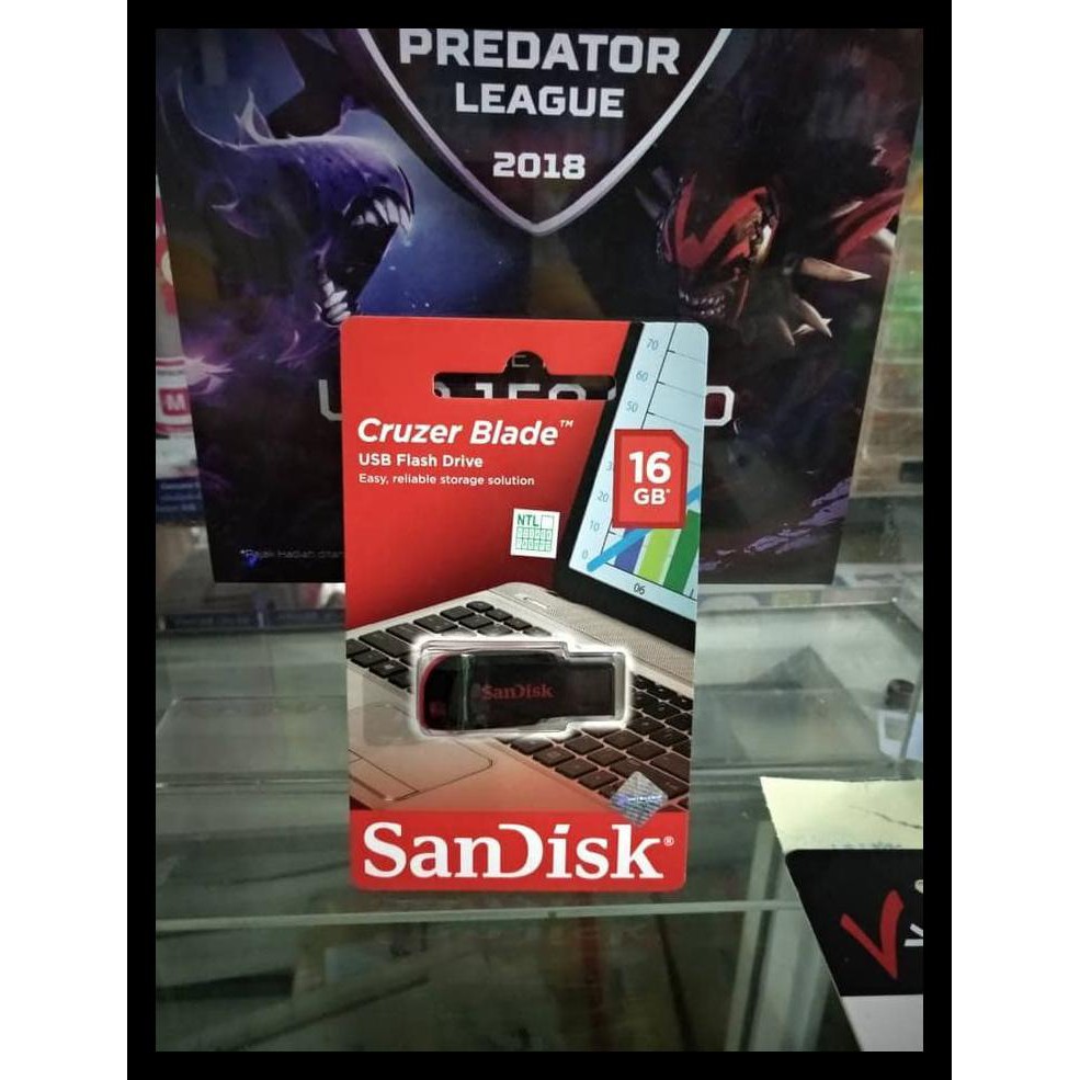 Jual Ekslusif Flashdisk Sandisk 16Gb Cz50 Boom Sale | Shopee Indonesia
