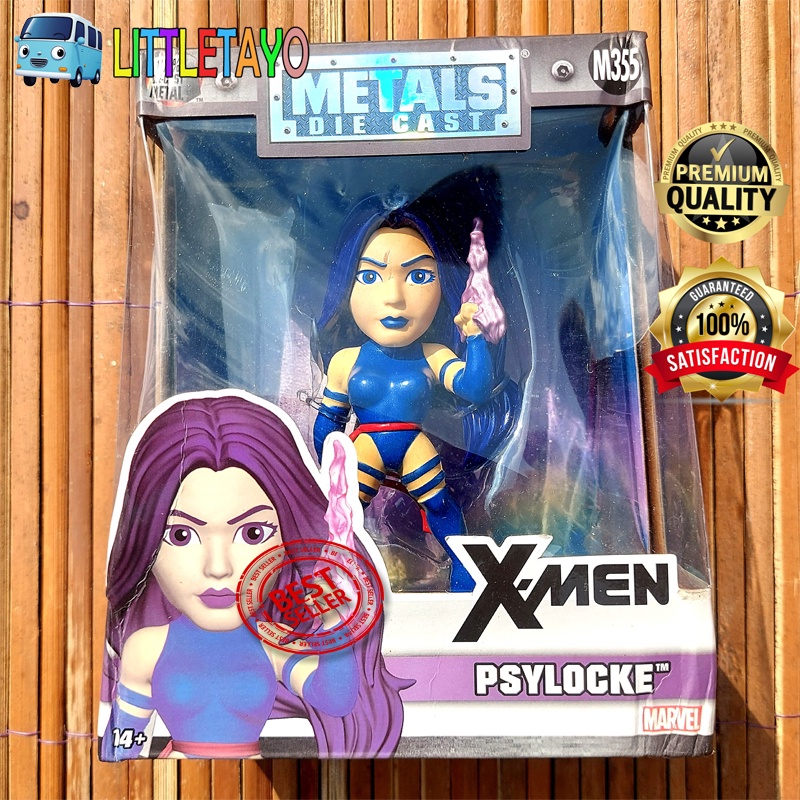 Jual JADA FIGURE X-MEN PSYLOCKE 4 inch - METALS DIECAST MARVEL X MEN ...