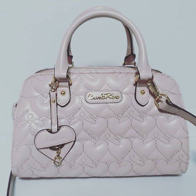 Jual Original CARLO RINO Pink Heart Sling Bag | Shopee Indonesia