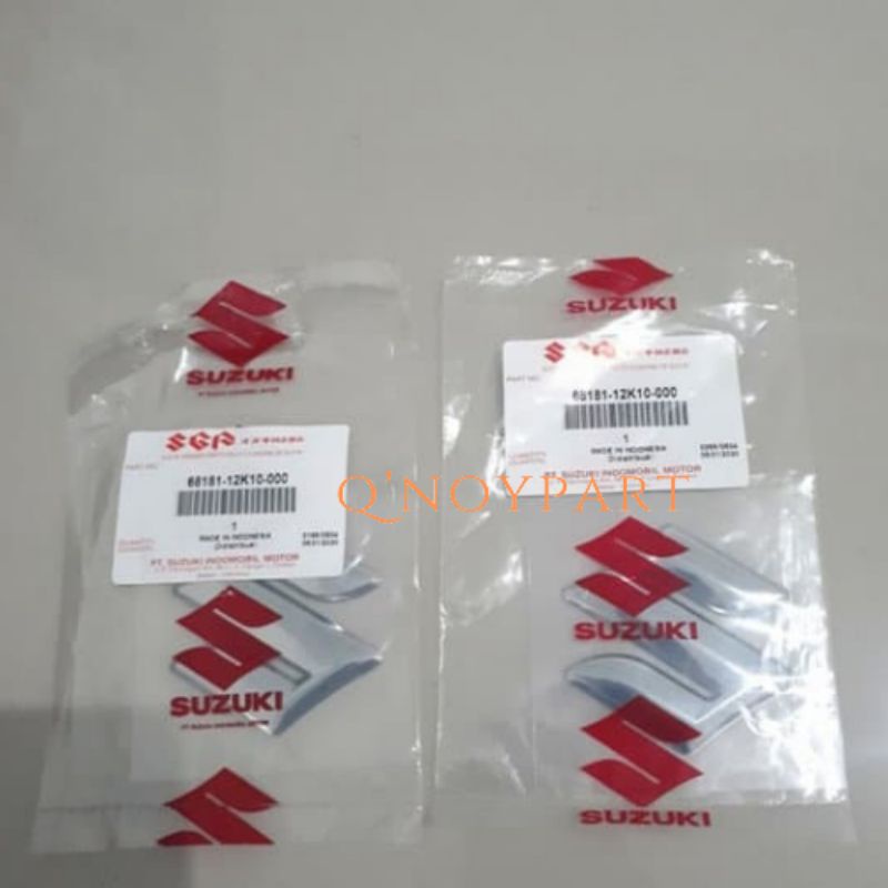 Jual emblem logo S sayap suzuki SATRIA FU FI PREDATOR black original ...