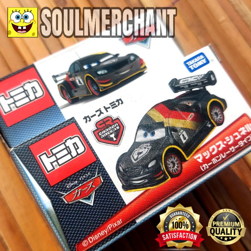Jual TOMICA CARS MAX SCHNELL CARBON RACERS - LIGHTNING McQUEEN MATER ...