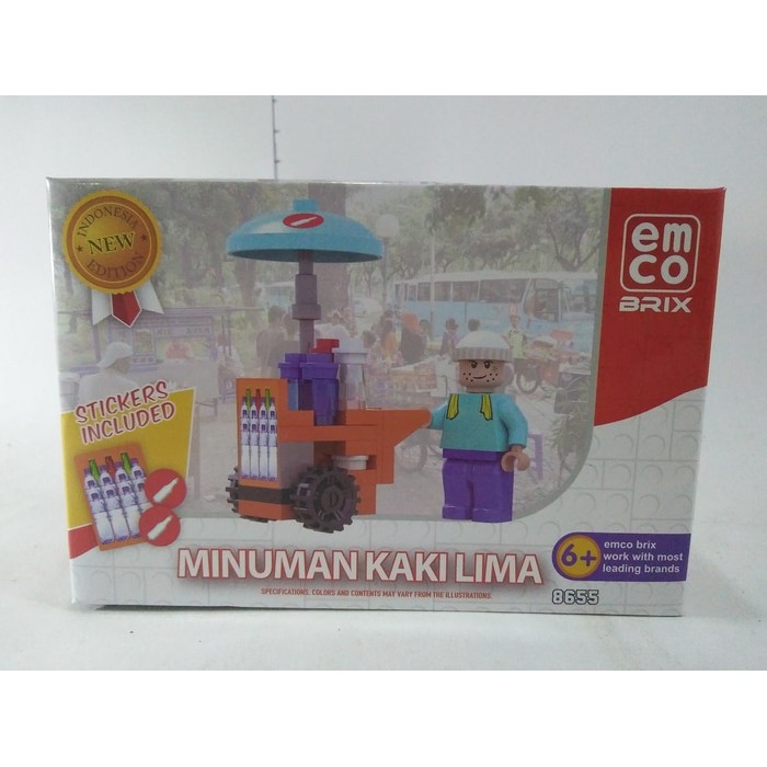 Jual Emco Brix Indonesia New Edition Minuman Kaki Lima SNI Ready NEW ...