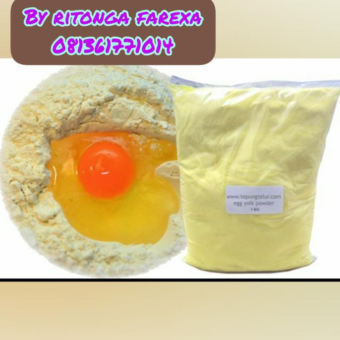 Jual TEPUNG KUNING TELUR / EGG YOLK POWDER 1KG | Shopee Indonesia