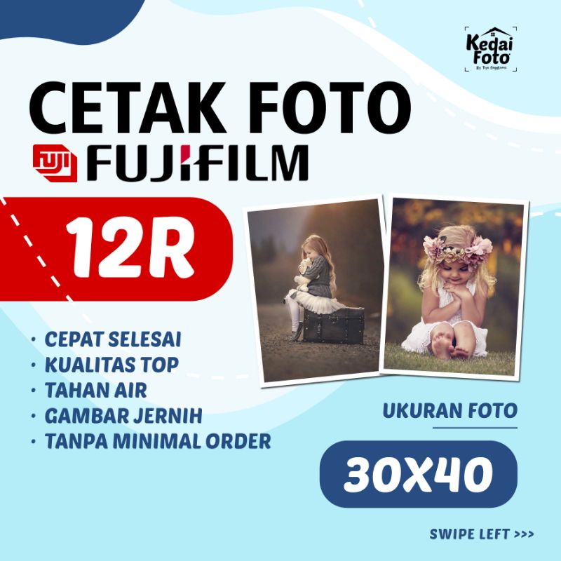 Jual Cetak Foto 12R Foto Doff Fujifilm Kodak Foto Kualitas Lab (30x40cm) | Shopee Indonesia