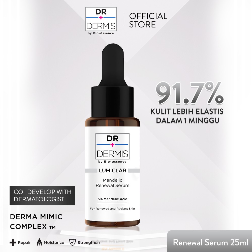 Jual Dr. Dermis Lumiclar - Renewal Mandelic Acid 25ml - Serum Mandelic ...