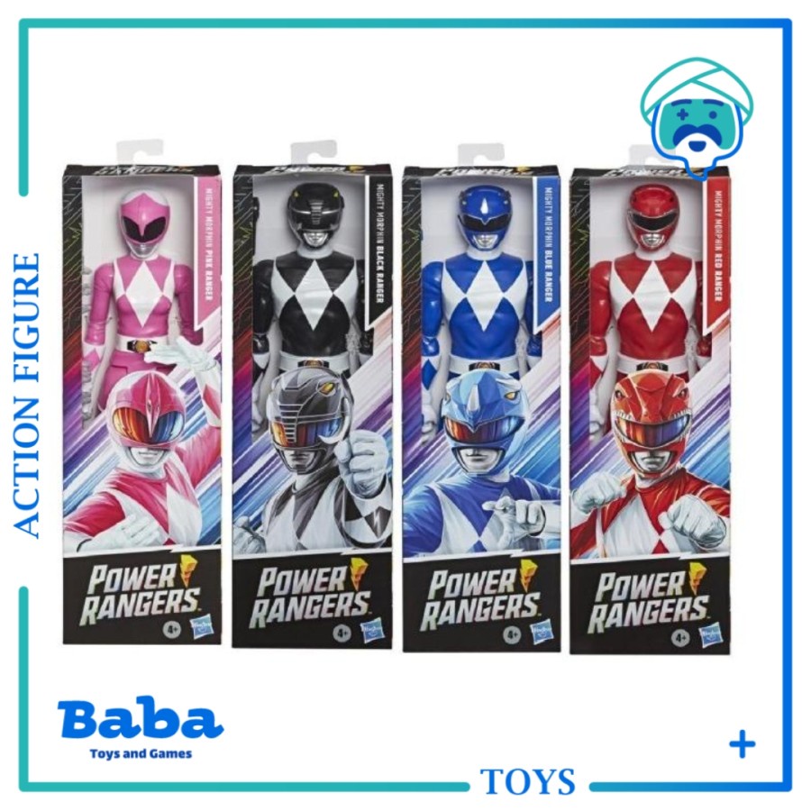Jual Mainan Action Figure Mighty Morphin Power Rangers 30 cm ORI HASBRO ...