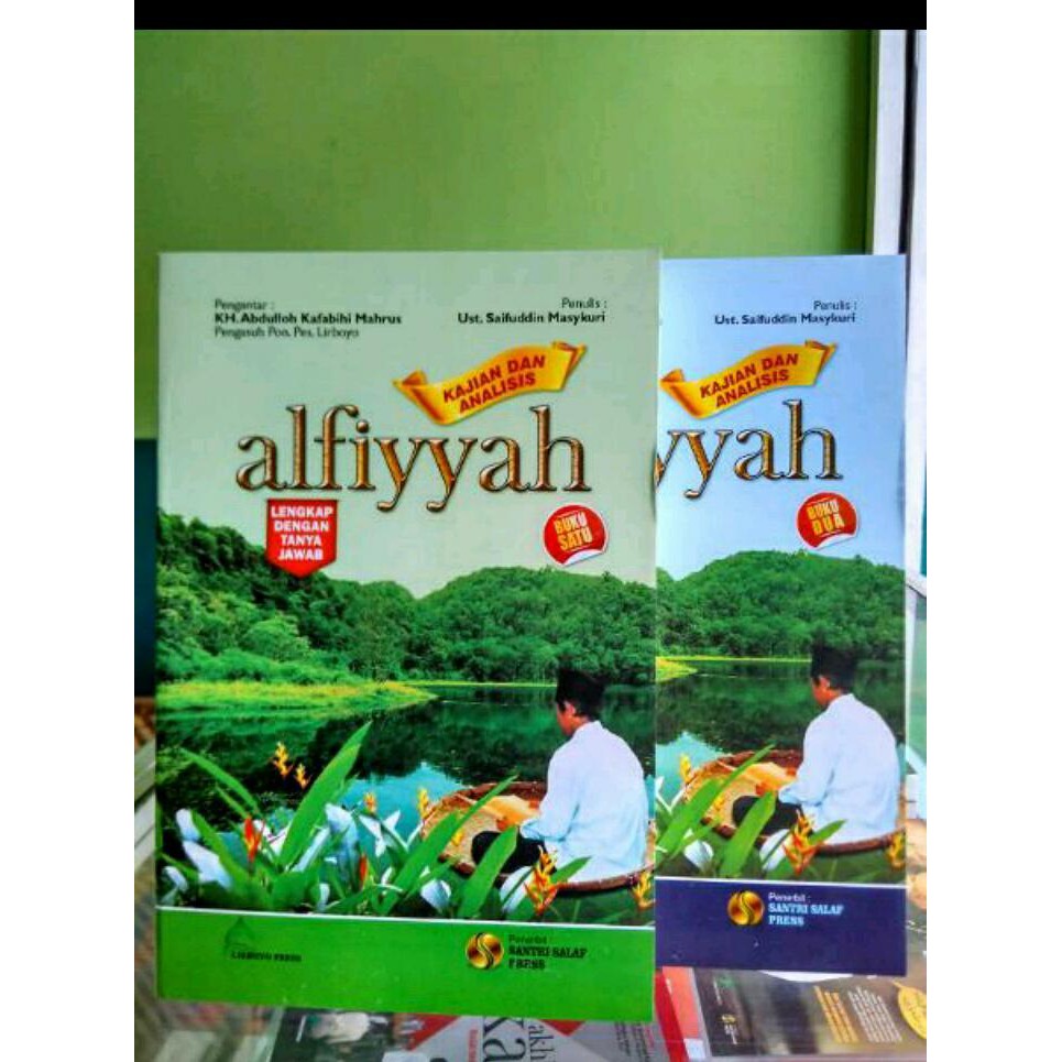Jual ALFIYAH IBNU MALIK jilid 1 dan 2 Buku Makna Pesantren dan Kitab Terjemah Kajian Analisis ...